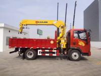 China HOWO 120T Truck with 12T 5-Boom Crane and 12.75m Lifting Height for sale