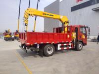 China HOWO 120T Truck with 12T 5-Boom Crane and 12.75m Lifting Height for sale