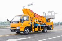 China Jiangling Shunda 28m Aerial Work Platform Truck with 85kW Diesel Engine for sale