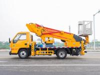 China Jiangling Shunda 28m Aerial Work Platform Truck with 85kW Diesel Engine for sale
