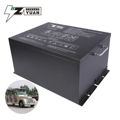 China Golf Cart LifePo4 Battery 48V 125Ah Lifepo4 Battery Pack Built In Smart BMS for sale
