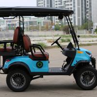 China FHC2+2 Premium Four Wheel Braking Electric Golf Cart for sale