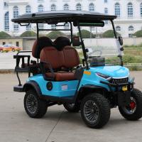 China FHC2+2 Premium Four Wheel Braking Electric Golf Cart for sale