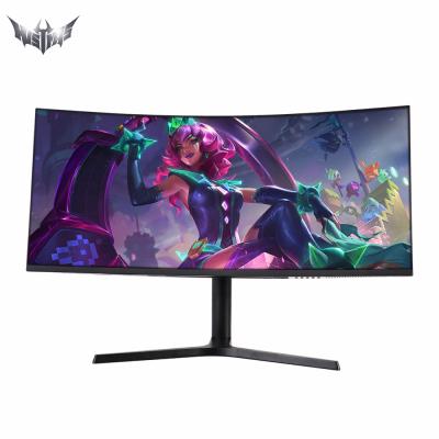China OEM Curved PC Monitor 4K Gaming Monitor 34 Inch 144Hz Gaming Monitor 34
