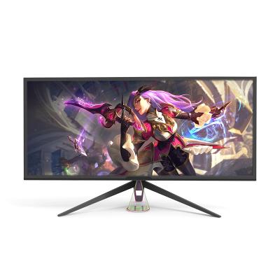China Hot Selling Speaker RGB Light Monitor 4K 144Hz Wide Gaming Monitor Gaming For E-sport for sale