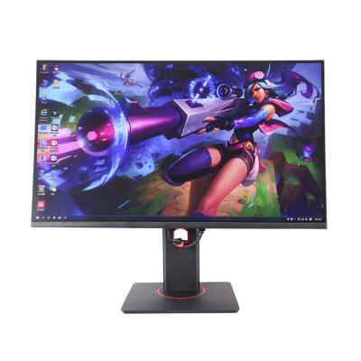 China Branded 27Inch Non Curved QHD 75Hz Widescreen Led Computer Desk Monitor With Adjustable Stand for sale