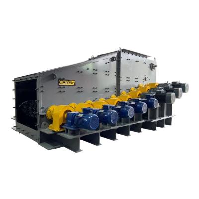 China Rock Aggregate Screening Machine 16 To 32kw 550 TPH Rolling Screen Equipment for sale