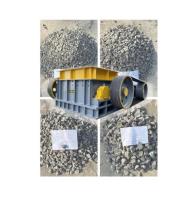 China XCMD650 90kW x 2 Roll Crusher Machine for Limestone Feed Size Up to 60mm for sale