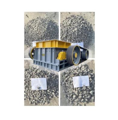 China XCMD650 90kW x 2 Roll Crusher Machine for Limestone Feed Size Up to 60mm for sale