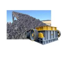 China 200-500 TPH Double Roller Coal Crusher Machine ISO9001 CE Large Crushing Ratio for sale