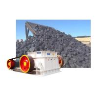 China Wearproof Small And Medium Two Roll Crusher Large Crushing Ratio for sale