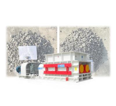 China 10-25mm Discharge Size Smooth Double Roll Crusher OEM Soft Rock Fragmentation for sale