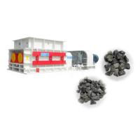 China 45*2KW Feed Size 60mm Roll Crusher Machine Basalt Crusher Low Energy Consumption for sale