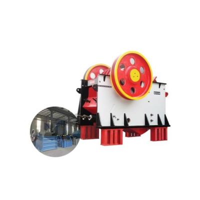 China 90KW Iron Ore Jaw Crusher 630x910mm Feed Port 80-403 TPH Output for Medium Mine Crushing for sale