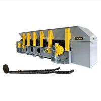 China Apron Conveyor Feeder 200-600 TPH Wear Resistant Chain Plate Feeder 1500mm Width for sale