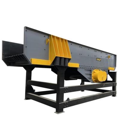 China BENO XCZK Rock Vibrating Feeder 30KW 7500kg 6000x1300mm 220-400 TPH for sale