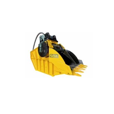 China 20-24t Excavator Hydraulic Crusher Bucket 0.8m3 Capacity Mobile Crushing Equipment for sale