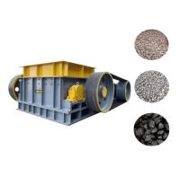 China 37kw*2 Double Roller Crusher Mini Rock Stone Crusher High Strength 50-120 TPH for sale