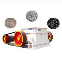 China Strong Wear Resistance Double Roller Crusher 750mm 1500mm 200-350 TPH Mining Equipment for sale