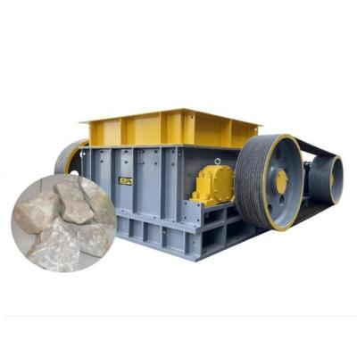 China Broken Quartzite Double Roller Crusher 500-1500TPH Large Crushing Ratio for sale