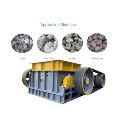 China 400-750 TPH Production Capacity Double Roller Crusher Broken Instantly for sale