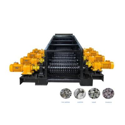 China Electric Roller Screening Machine 650-1500TPH Coal Roller Screen 3-7.5kw for sale