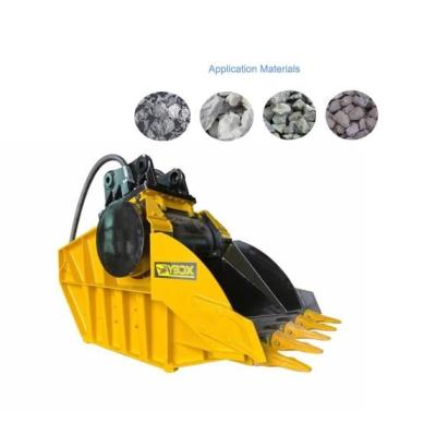 China 500 Mm Jaw Depth Hydraulic Crusher Bucket For Construction Applications for sale