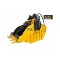 China BENO XCEY-2 Hydraulic Crusher Bucket 245 Bar 0.8 Cubic Meters Excavator Attachment for sale