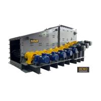 China Coal Screens Roller Screening Machine 700TPH Debris Separator 3-5.5kw*8 for sale