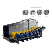 China Coal Screens Roller Screening Machine 700TPH Debris Separator 3-5.5kw*8 for sale