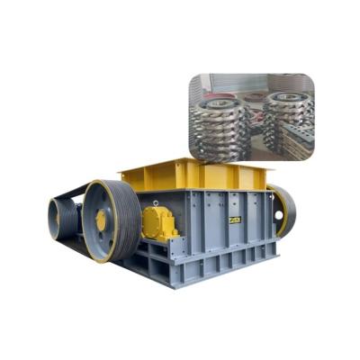 China 650-800TPH Double Roll Crusher High Capacity Double Tooth Roller Crusher Dual Motor for sale