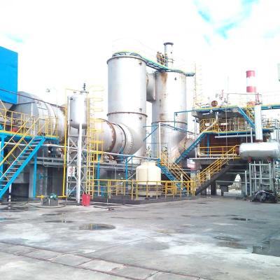 China Hazardous Waste Treatment Industrial Rotary Kiln Highly Flexible for sale