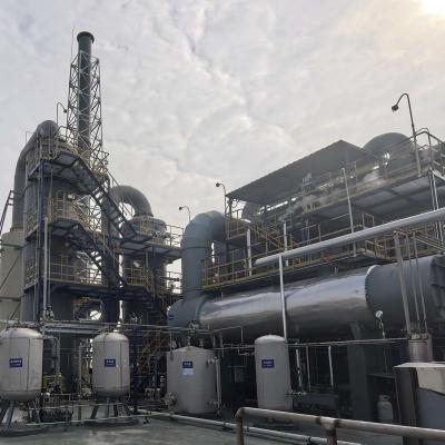 China Roller Support Rotary Kiln High Speed 16000M3/H Waste Gas Treatment Capacity for sale