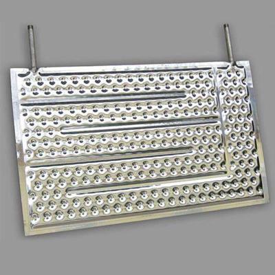 China Fluid Channel Dimple Plate Pressure Resistance Stainless Steel Material for sale