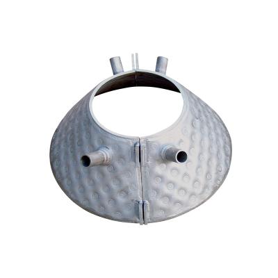 China Compact Clamp On Heat Exchanger 50 Bar Efficient Jacketed Vessel Heat Exchanger for sale