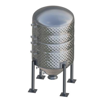 China Modular Design Clamp On Jacketed Heat Exchanger SUS304  Corrosion Resistant for sale