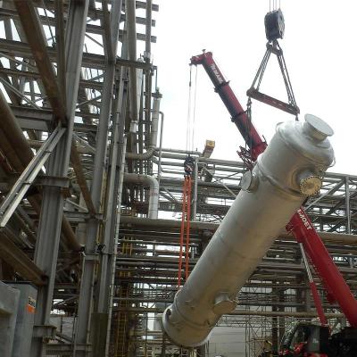 China Strong Pressure Bearing Steam Falling Film Evaporators High Thermal Efficiency 10-5000kg/H for sale