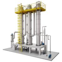 China Strong Pressure Bearing Steam Falling Film Evaporators High Thermal Efficiency 10-5000kg/H for sale