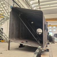 China Five Stage Economizer Membrane Wall Boiler Heat Recovery Chemical Production for sale