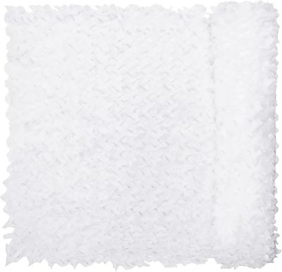 China Heavy Duty Unbreakable Rope camouflage net Snow White Color Reversable No Glare Strong  Unbreakable White Rope for sale