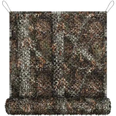 China 3x3 4x4 2x3 Military Camouflage Net Shading Sunshade Sunscreen Thickening Encryption Anti-Satellite Greening for sale