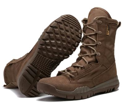 China 6 Inch Side Zip Tactical Boots Military Under Armour Waterproof Leather Motorcycle for sale
