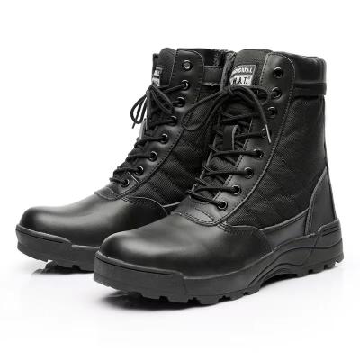 China Shiny Army Under Armour Tactical Boots Steel Toe Waterproof Men Trekking for sale