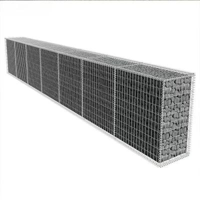 China Masonry Blast Wall Park Decorative Wall Galvanized Steel Wire Cage Sandblasting Stone Wall for sale