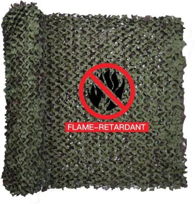 China Customized high quality camouflage net waterproof and flame retardant woodland camouflage net military for sale