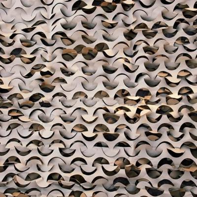 China Customized Outdoor Camping Hunting Camouflage Netting Decoration Blind Cover Desert military camouflage net for sale