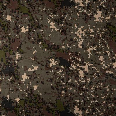 China Army Camouflage Fabric Material Polyester Cotton Blend Korean Granite Digital Tear Resistant for sale