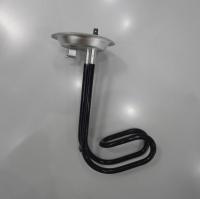 China Enamel Coated Flange Heating Element Fast Heating High Thermal Efficiency Compact Enamel No Peeling Off for sale