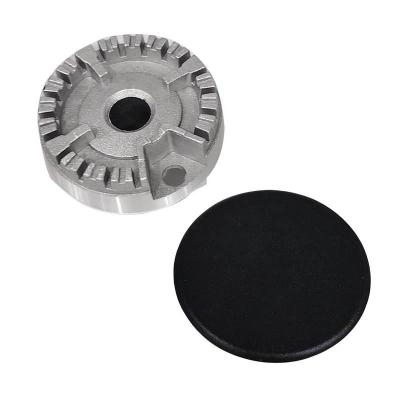 China Gas Cooktop Gas Stove Accessories Corrosion Resistant Aluminium Gas Stove Burner for sale