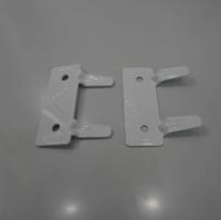 China Wall Mounted Mounting Hook White Electrostatic Powder Coating Anti Aging Fracture Resistant for sale
